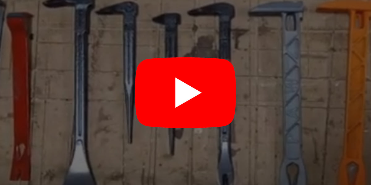 New YouTube Video - Nail puller, punch, pry bar comparisons — TF Tools Ltd