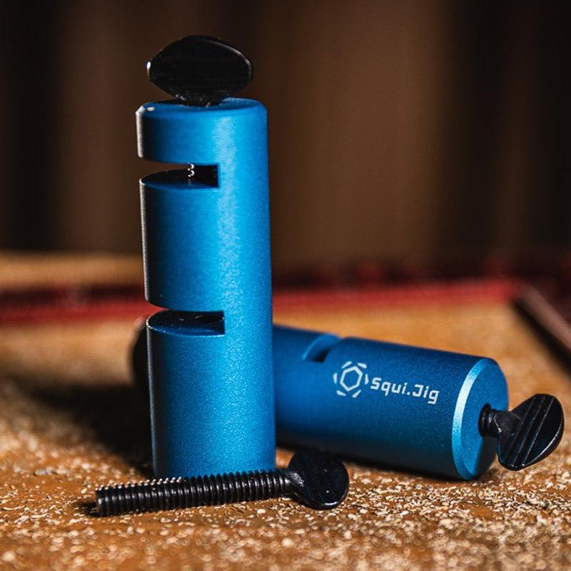 SquiJig | (3”) - Framing Square Attachment (Pair) Blue – TF Tools Ltd