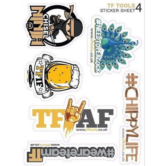 TF Tools | Eco Friendly Sticker sheets – TF Tools Ltd